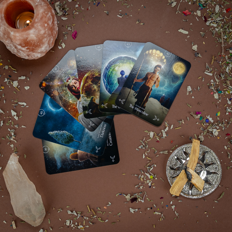 Queen Of The Moon Orakulo Kortos - Mažoji Indija